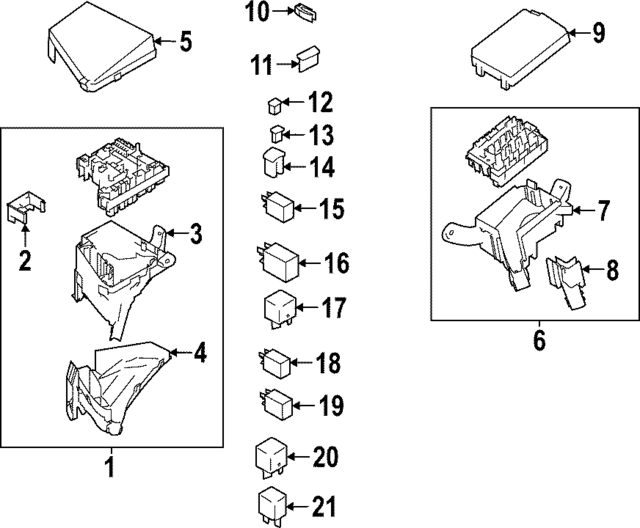 2022-2024 Subaru WRX Fuse Box Cover 82243VC020 | Subaru Parts Store