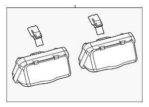 81204-47010 - License Lmp Assembly - 2019-2024 Lexus | My L Parts