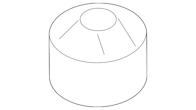 54584-2W000 - Lower Control Arm Rear Bushing 2014-2015 Kia Sorento ...