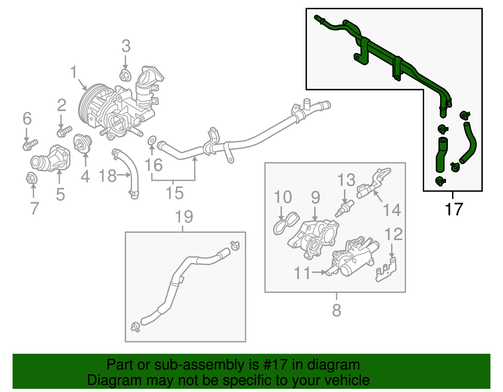 25460-03HA0 - High-Quality Hose & Tube Assembly for 2017-2024 Hyundai ...