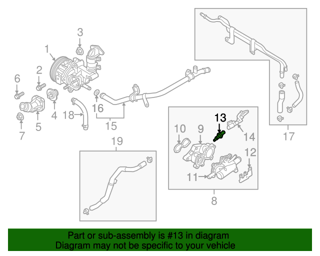 2017-2024 Hyundai Temp Sensor 39220-03HA0 | OEM Parts Online