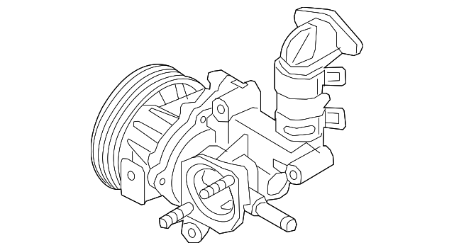 25100-03HB0 - Water Pump - 2017-2020 Hyundai Ioniq | Joseph Airport Hyundai