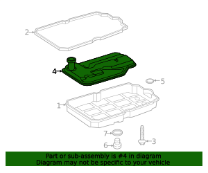 222-277-28-00 - Transmission Filter 2009-2023 Mercedes-Benz ...