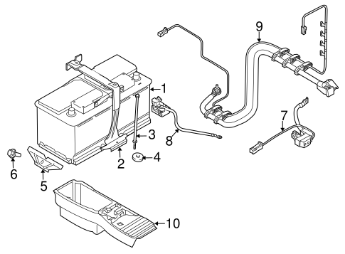 Battery for 2012 BMW X5 | Online BMW Shop