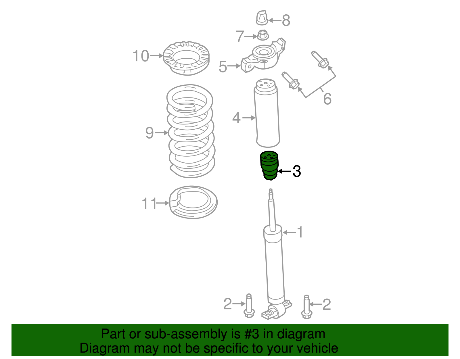 FR3Z-5K570-A - Bumper 2015-2023 Ford Mustang | AutoNation Parts