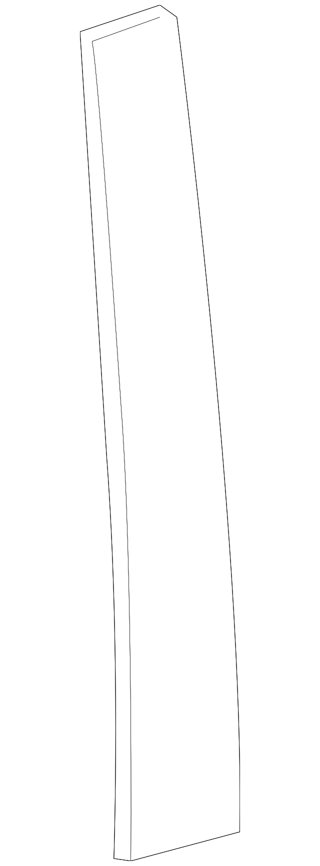 2010-2015 Toyota Door Reveal Molding 75756-47020 | Toyota Parts Center