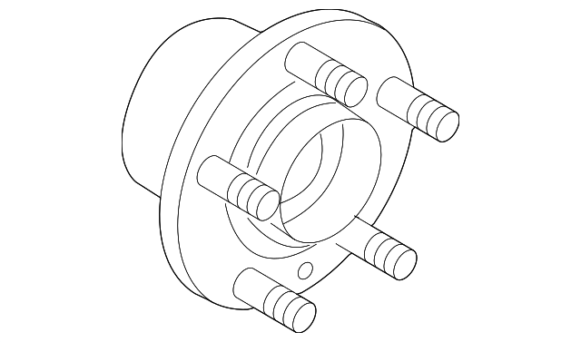2008-2015 Land Rover LR2 Hub & Bearing LR003157 | Express Land Rover Parts