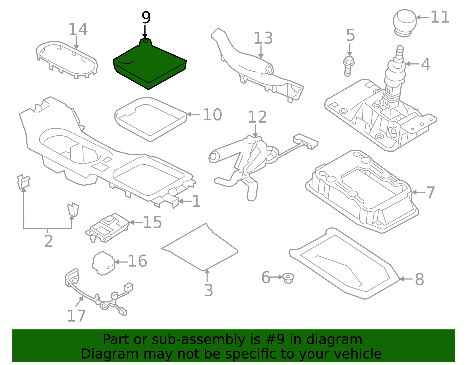 2018-2023 Subaru Crosstrek Shift Boot 92123FL200 | Retail Performance ...