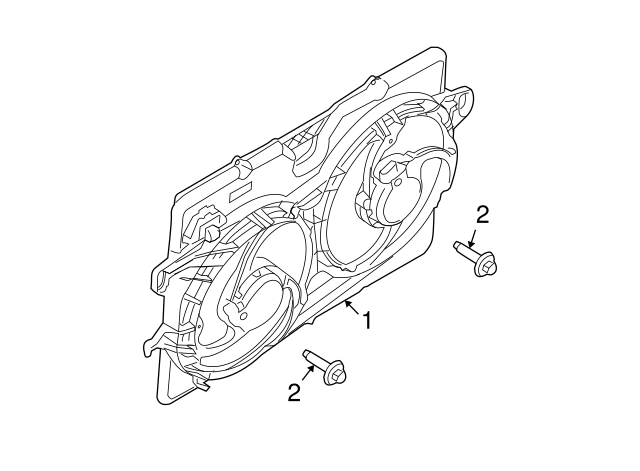 8L8Z-8C607-A - Fan & Motor 2008-2012 Ford | Ford Parts Direct