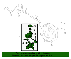 2011-2019 Infiniti Master Cylinder D6010-1MK0A | INFINITI OF WEST CHESTER