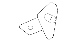 Genuine BMW 51-23-7-306-977 | Lift Cylinder Bracket | FREE Shipping on ...