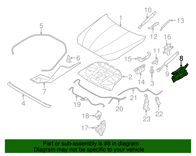 Genuine BMW 41-00-7-270-883 | Hinge | FREE Shipping on Most Orders $499 ...