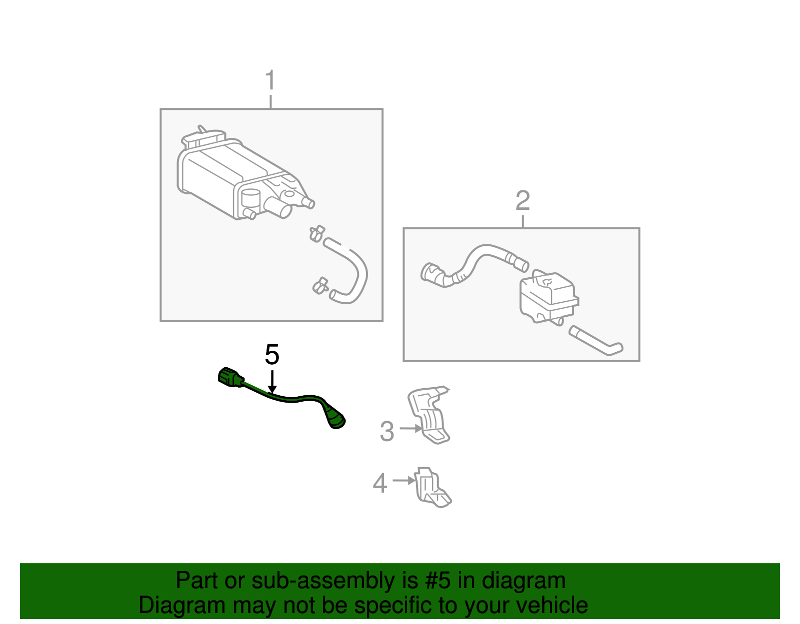 2005 Toyota Avalon 2005 Toyota Avalon - Oxygen Sensor 89465-07050 ...