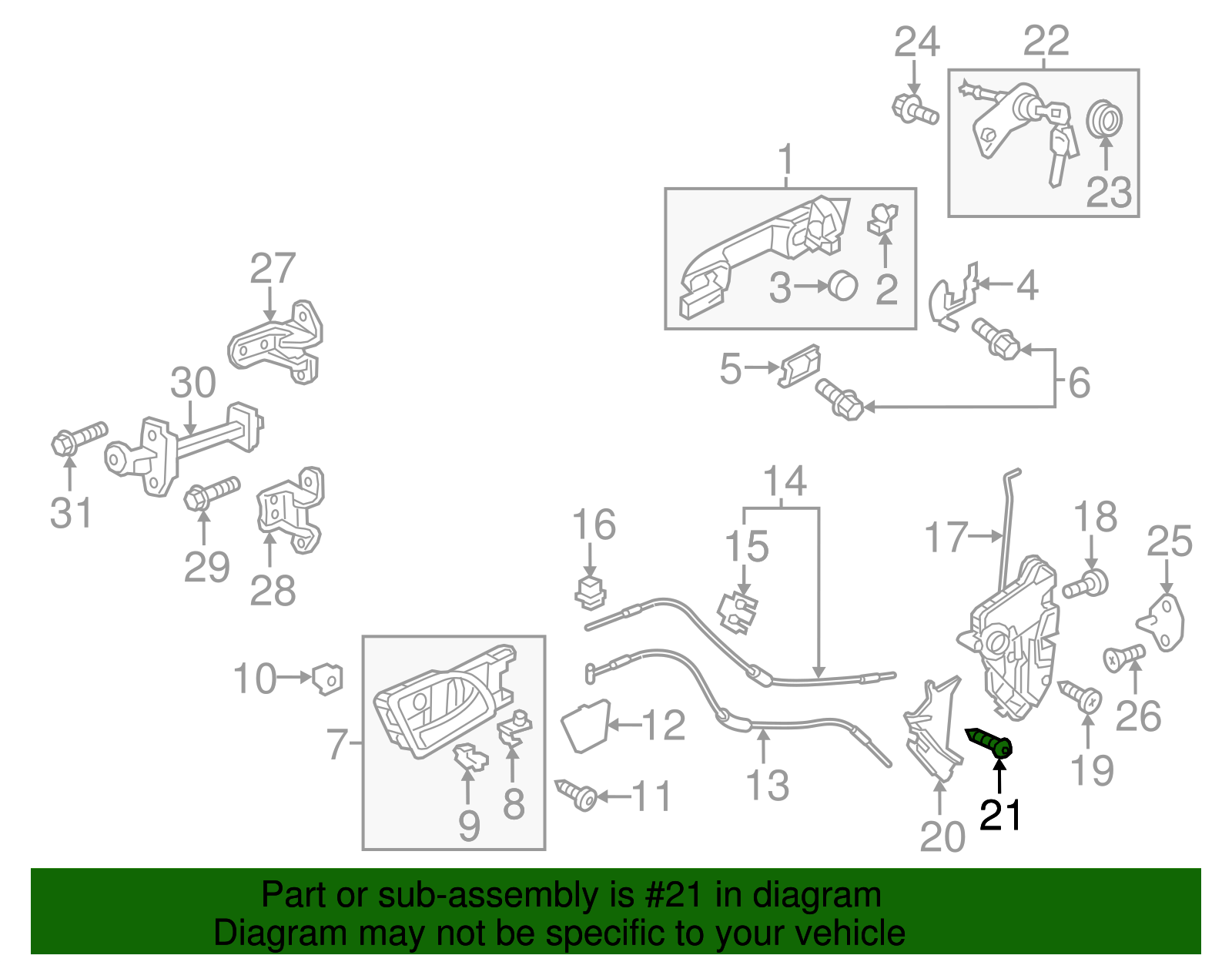 93901-22320 - Protector Screw 2011-2024 Honda | Honda Parts Online