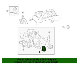 2003-2018 Toyota Engine Oil Pump Rotor 15103-0P010 | Toyota Parts Center