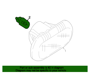 00000000814064 - Repeater Bulb 2019 Smart EQ fortwo | Mercedes-Benz USA ...