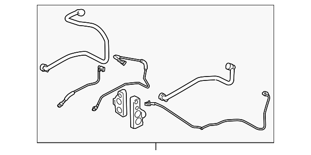 2010-2012 Subaru Tube Assembly 42074AJ14A | Subaru Parts Guys