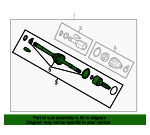 2015-2019 Subaru Outer Joint Assembly 28391AL010 | Subaru Parts Store