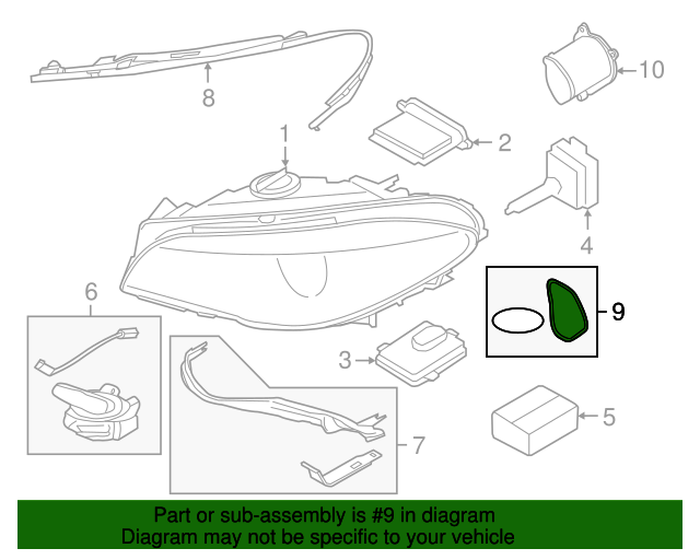 63117268653 - 2010-2017 BMW Gasket Kit (63-11-7-268-653) | BMW of South ...