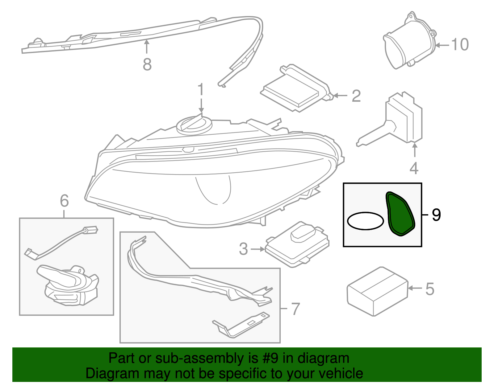 63-11-7-268-653 - Gasket Kit 2010-2017 BMW | Braman BMW & MINI Parts
