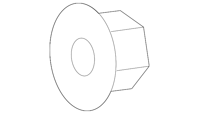 90080-17200 - Ft Seat Air Bag Lock Nut - 1998-2023 Toyota | OEM Genuine ...