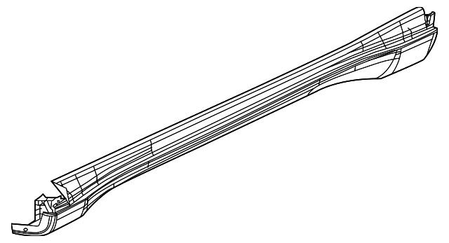 2017-2024 Jeep Compass Molding 7ST35RXFAA | Mopar Parts Canada