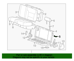 22886149 Bumper - New OEM Part From GM Parts Direct | GM Parts Store