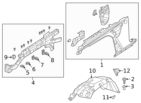 Fender & Components for 2021 Jeep Gladiator | TascaParts.com