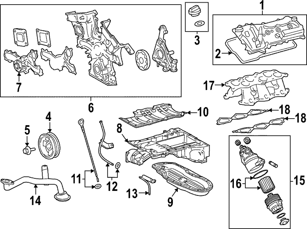 2006-2015 Lexus IS250 Intake Manifold 17120-31041 | Retail Performance ...