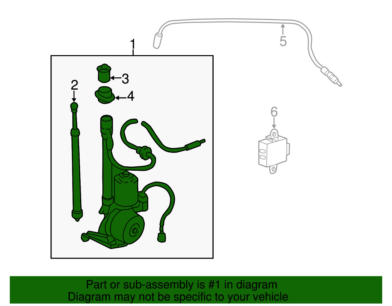 Genuine Toyota Antenna Assembly part# 86300-60161 for 1999-2007 Toyota ...