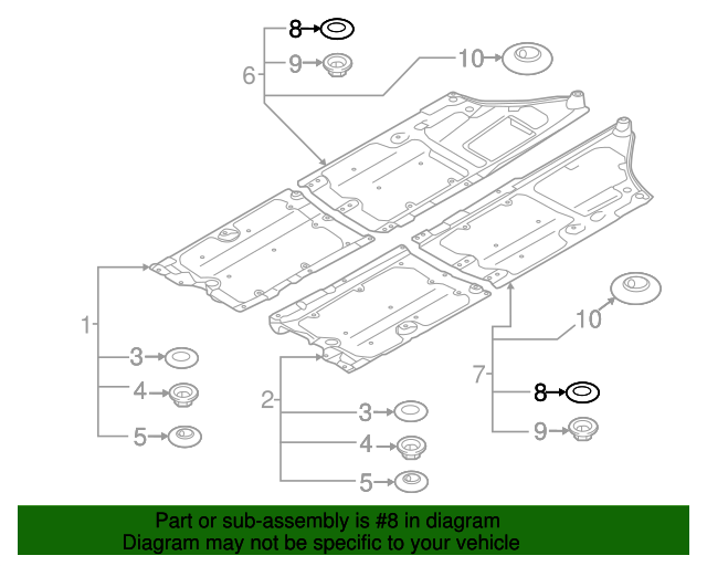 84220-B2000 - Rear Cover Retainer 2017-2022 Kia | Kia.Parts Store