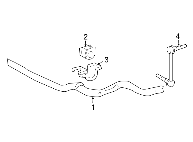 48815-60190 - Stabilizer Bar Bushing - 2003-2009 Toyota | Nucar Toyota ...