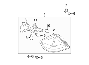 26717-9B90D - Bulb 2002-2012 Nissan | Nissan Parts & Accessories Online