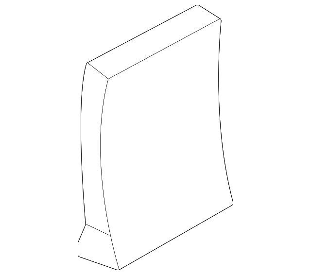 2022-2023 Chevrolet Bolt EUV Rear Bumper Fascia Tow Eye Access Hole ...