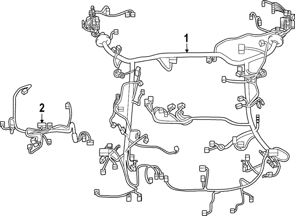 82115-42K90 - Wire Harness 2023-2025 Toyota bZ4X | Bam Wholesale Parts