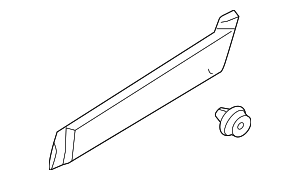 2016-2024 Volvo XC90 Side Molding 39836870 | TascaParts.com