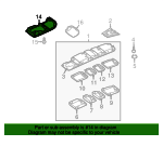 2009-2017 Volkswagen Lamp Housing 1K0-867-489-E-95T | VWDirectAutoParts.com