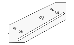Genuine Molding Assembly W Line Front Dr Right-hand for 2017-2022 ...
