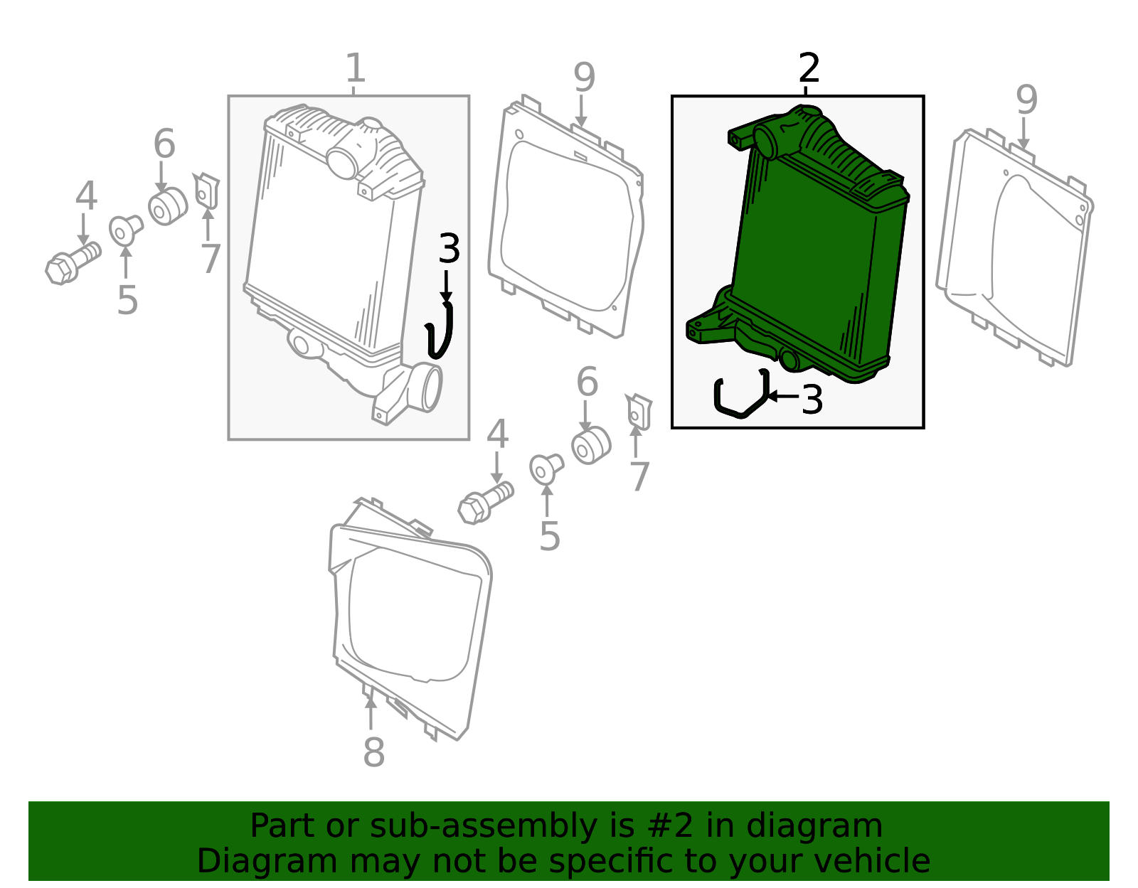 2015-2018 Porsche Macan 2015-2018 Porsche Macan - Inter-Cooler 95B-145 ...