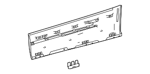 247-730-12-04 - Cover Strip Mercedes-Benz USA Parts