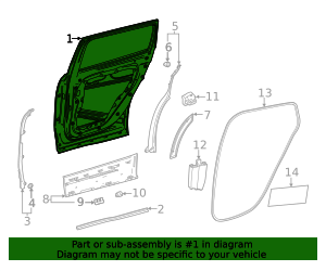 247-730-60-01 - Door Shell 2021-2023 Mercedes-Benz | Mercedes-Benz USA ...