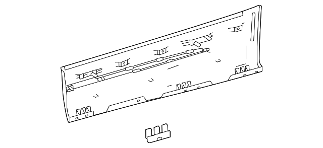 Genuine OEM Door Panel | 247-730-56-00 | Fits Select 2021-2023 Mercedes ...