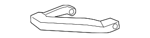 71148-S9V-A10 - Beam, L Front Bumper Corner (Upper) 2006-2008 Honda ...