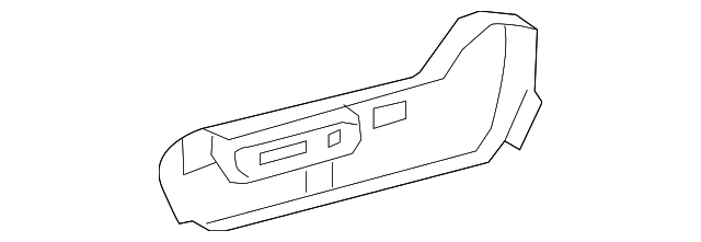 71811-0E080-C0 - Outer Side Panel - 2008-2013 Toyota Highlander | Nucar ...