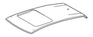 2019-2024 Lexus Roof Panel 63111-76070 | toyolexparts