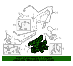 Genuine OEM Exhaust Manifold Part# LR074185 Fits 2012-2019 Land Rover ...