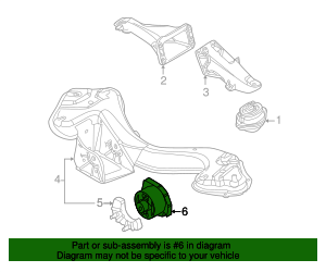 Genuine BMW 22-31-6-771-742 | Trans Mount | FREE Shipping on Most ...