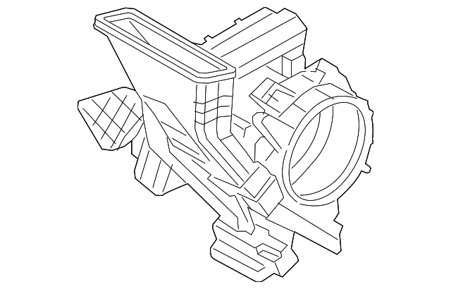 Genuine OEM Ford Part - HVAC Unit Case BK3Z-18658-G | Genuine OEM Ford ...