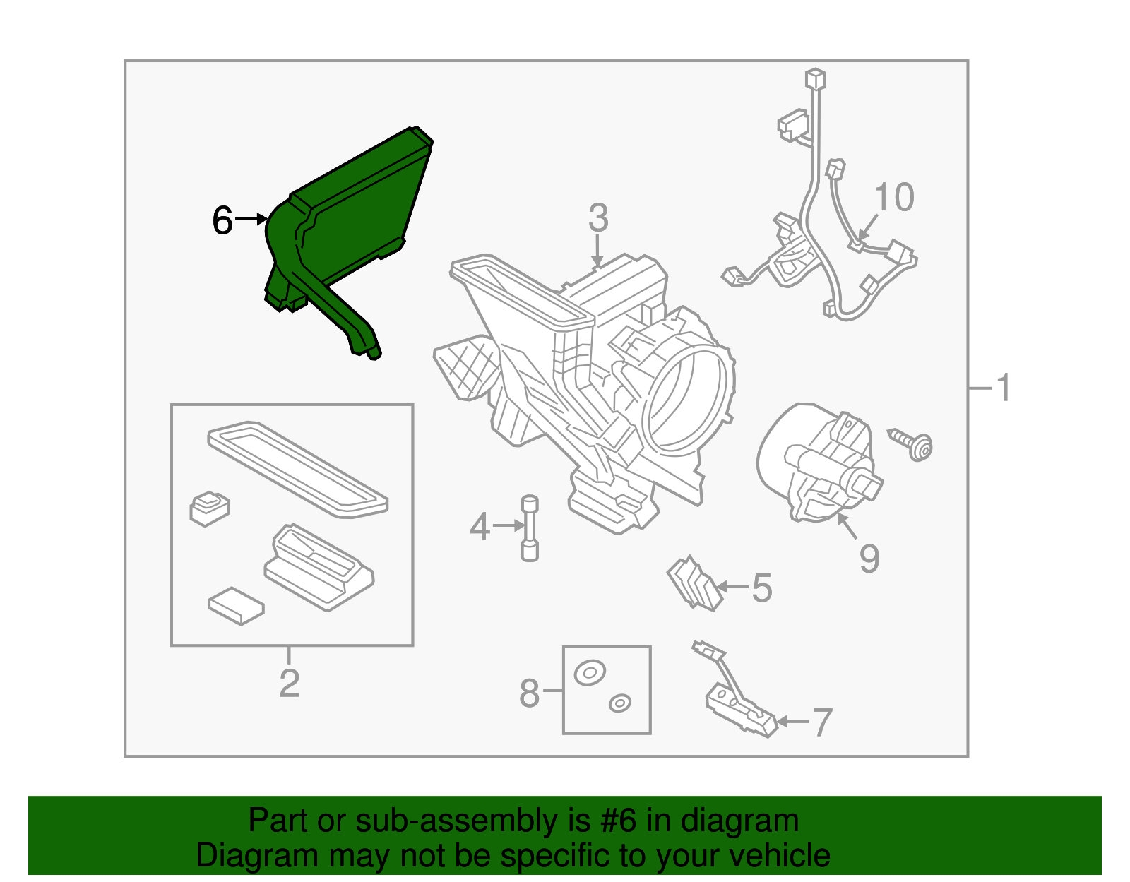 BK3Z-19860-D - Evaporator Core 2015-2024 Ford | Ford Parts Direct