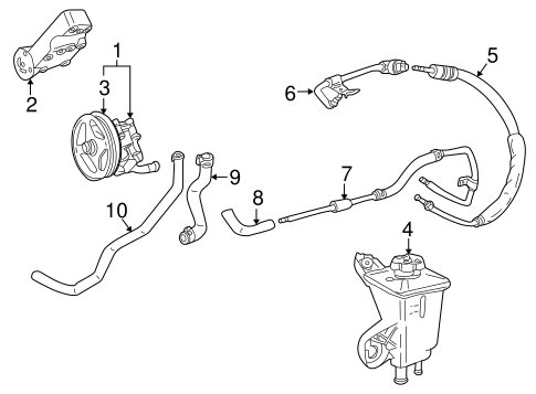 Pump & Hoses for 2000 Jaguar S-Type | Jaguar Annapolis Parts